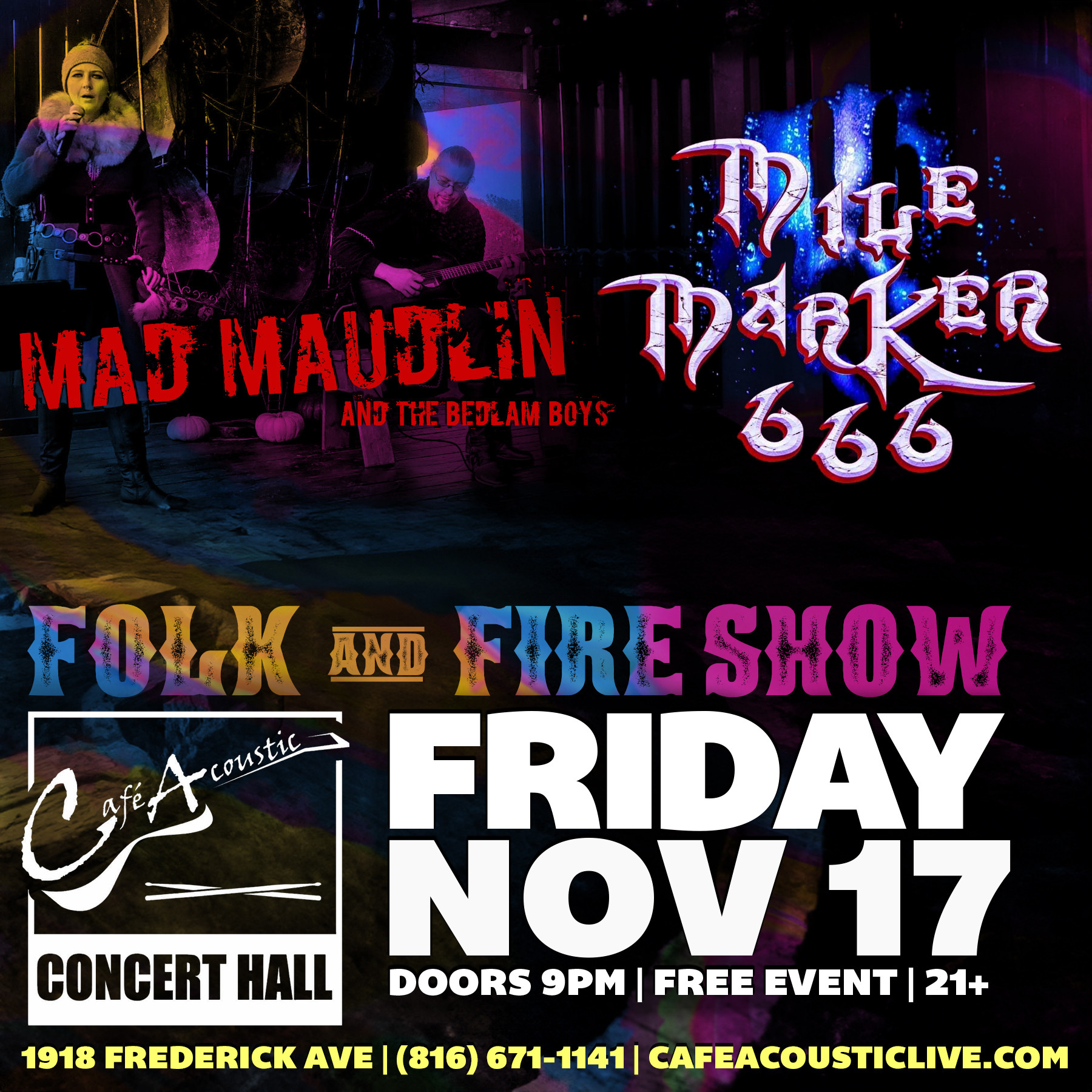 Folk & Fire Show | Cafe Acoustic