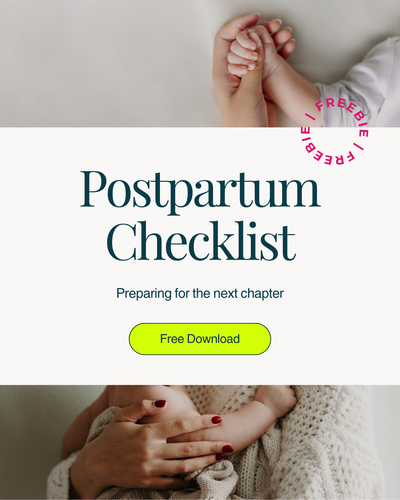 Postpartum Checklist | Pearl Wellness