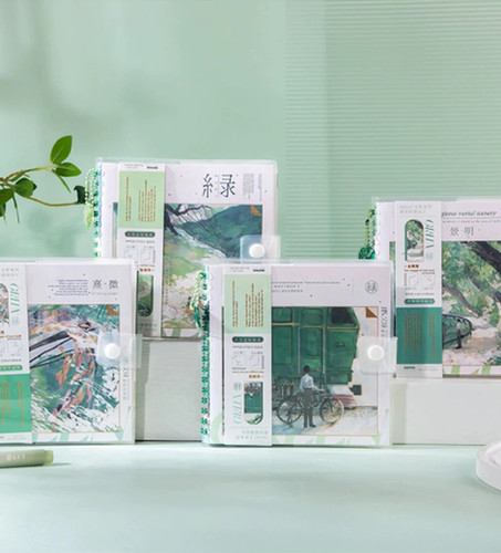 Green Nature Notebook | Mint My Desk