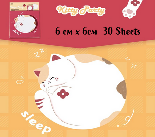 Adorable Cat Series Sticky Note | Mint My Desk