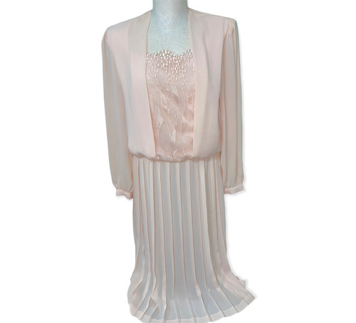 Pink Sheer Dress | Give & Take Boutique