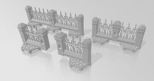 Cemetery Pack [Magnetic] (Digital 3D Print Files) | Talisman Sabre Terra