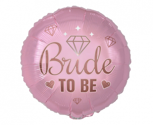 Helij balon Bride to be pink | Not