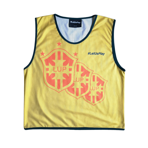 Brazil Bibs (Pack of 6) | Let Us Play Football