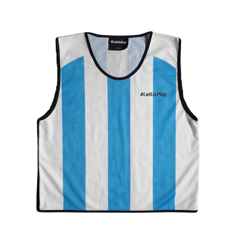 Argentina Bibs (Pack of 6) | Let Us Play Football