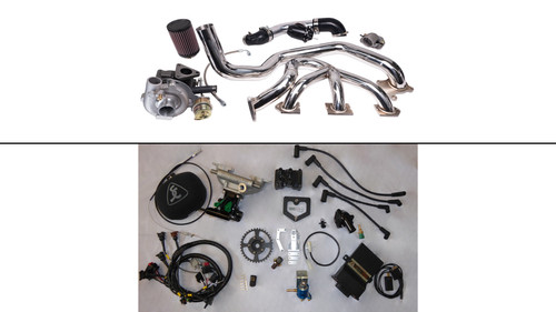 Turbo Kit with EFI Throttle Body, Fuel Pump, Ignition, Master Kit ...