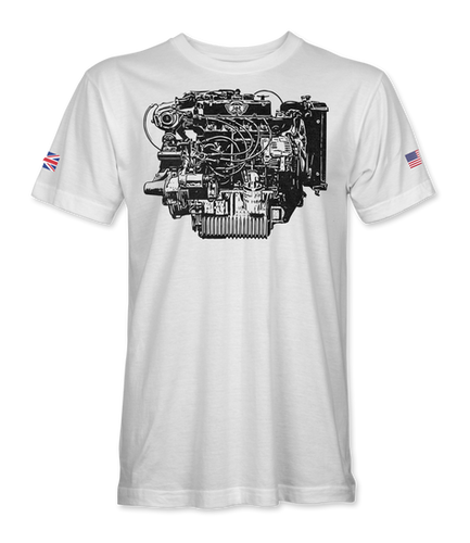 JET Motors Turbo - T Shirt - White | Jet Motors Mini