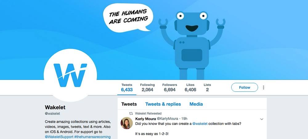 Using Social Media in the Classroom with Wakelet