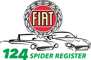 Fiat 124 Sport Spider Register