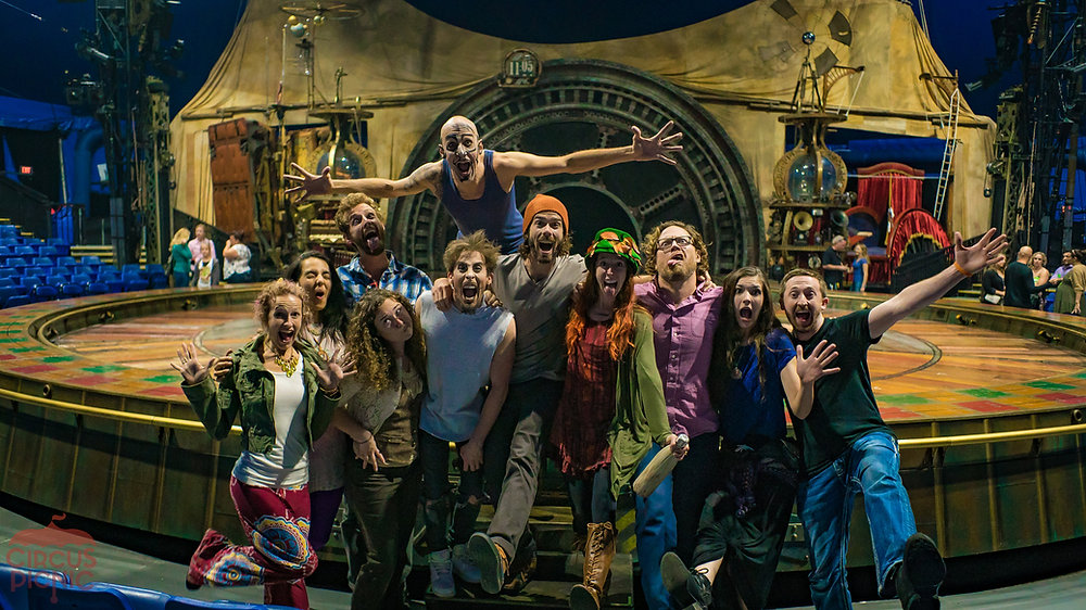 THE TREEHOUSE TRIBE VISITS CIRQUE DU SOLEIL