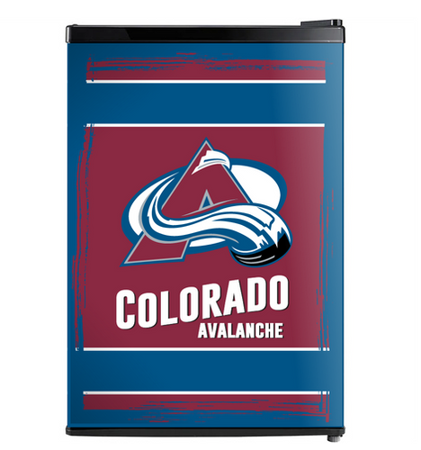 Colorado Avalanche Fridge | Shop Custom Fridges from My Custom Fridge