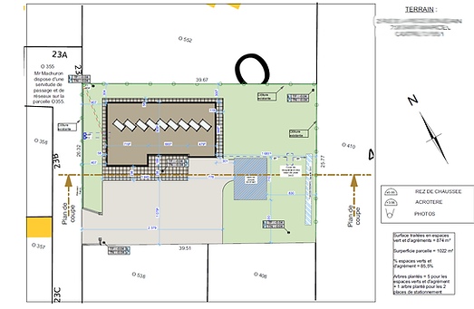 Permis de construire | Chalon dessin