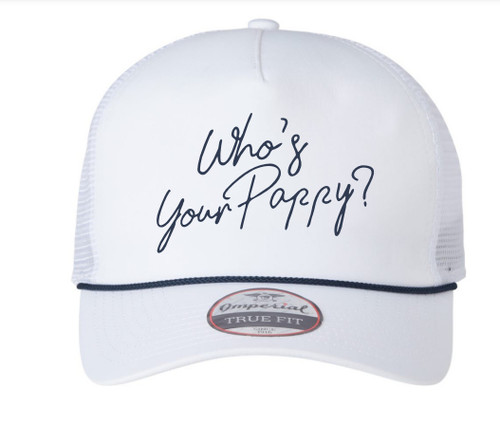 Who's Your Pappy Rope Hat | P.D. Pappy's