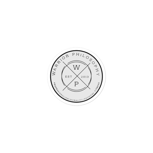 Warrior Philosophy Sticker | Mst 2