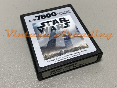 Star Wars 7800 (Atari 2600+, 7800, 7800+) Game Cartridge NTSC | Vintage ...