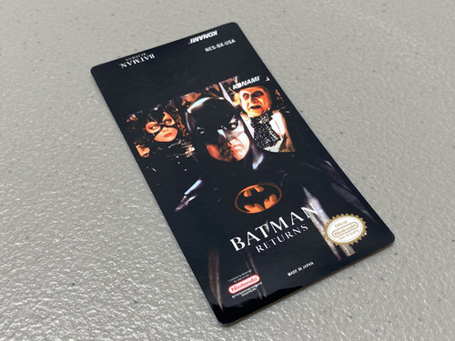 Batman Returns (NES) Replacement Game Label | Vintage Arcading