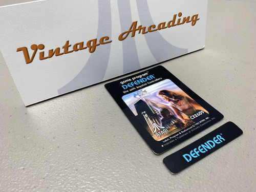 Defender (Atari 2600) Replacement Game Label | Vintage Arcading