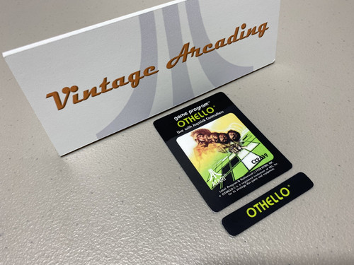 Othello (Atari 2600) Replacement Game Label | Vintage Arcading