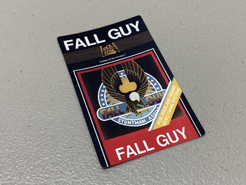 Fall Guy (Atari 2600) Replacement Game Label | Vintage Arcading
