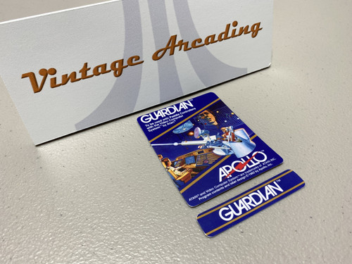 Guardian (Atari 2600) Replacement Game Label | Vintage Arcading