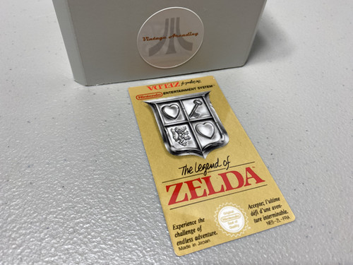Legend of Zelda, French Variant (NES) Replacement Game Label | Vintage ...