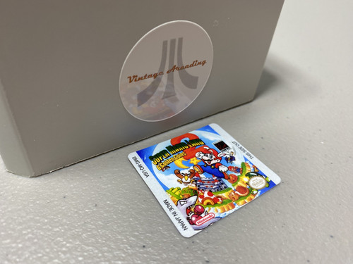 Super Mario Land 2 (Gameboy) Replacement Game Label | Vintage Arcading