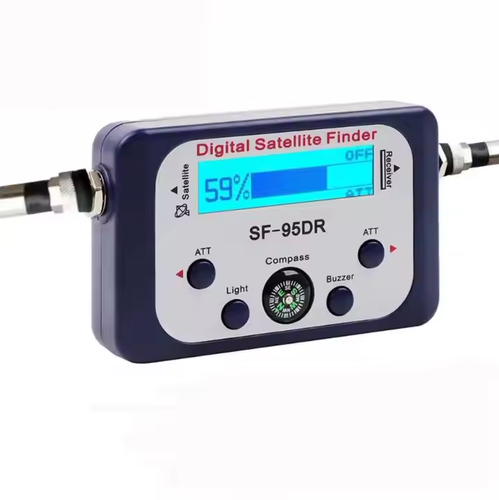SF-95DR Digital Satellite Finder Meter Signal Detector TV with Compass ...
