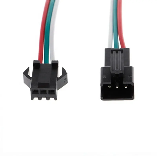 JST SM Connector Set 3 pin Wire cable pigtail Plug | Shop at Bbiri Centre