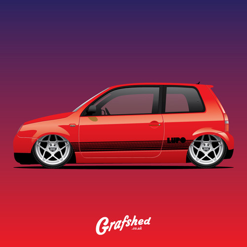 Lupo retro side decals | Mysite