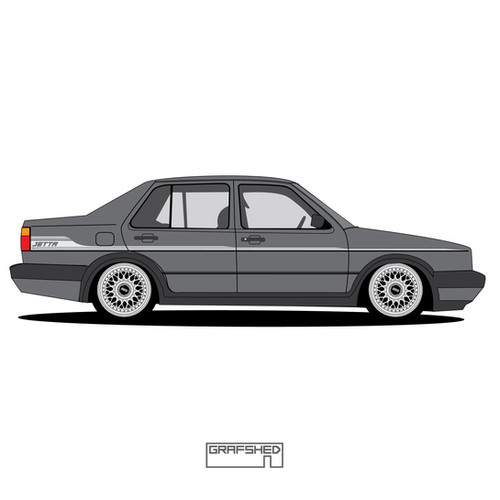 Mk2 Jetta side decal coupe or 4 door | Mysite