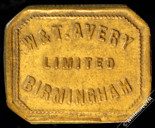 Apothecaries Weight 2 Drachms 3ij Brass 7.65g, Biggs 1255 | whitmore