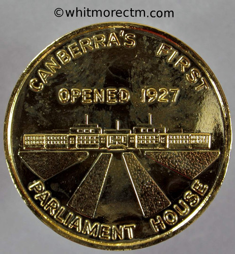 1988 Australia Canberra opening of New Parliament House Gilt bronze ...
