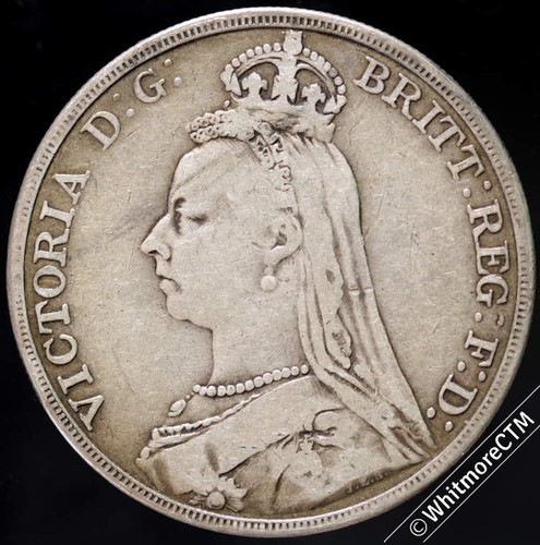1892 British Crown Victoria 5/- | whitmore