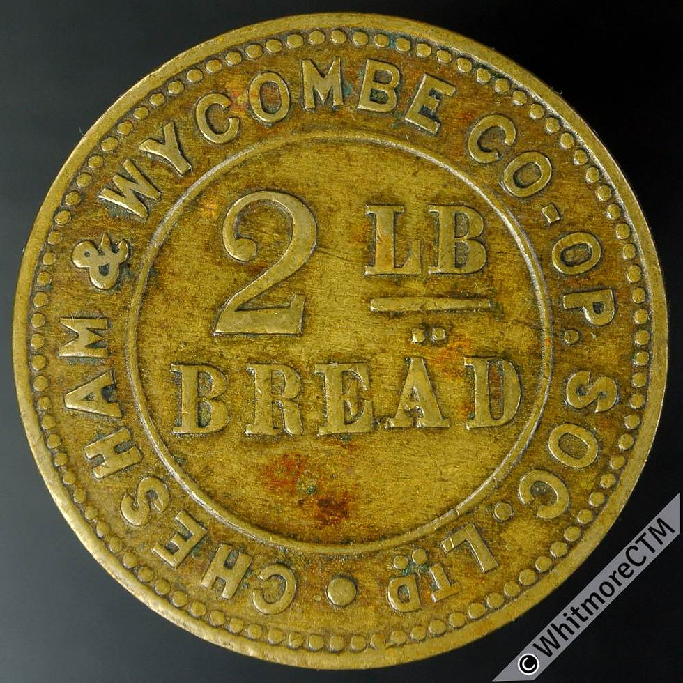 Co-Op Tokens | UK | Whitmore coins Tokens and Medals