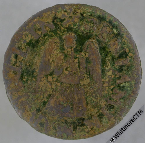 17th Century Token Doncaster 77 Benjamin Marshall. Angel. | whitmore