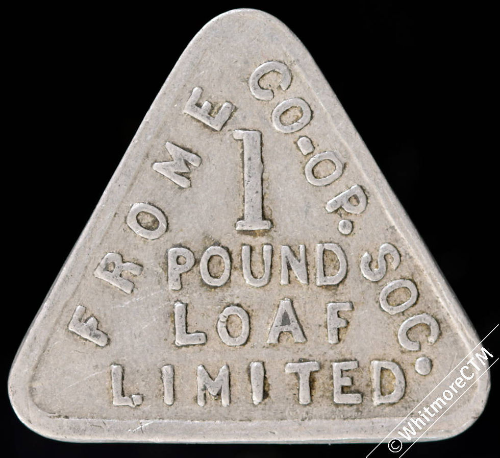 Co-Op Tokens | UK | Whitmore coins Tokens and Medals