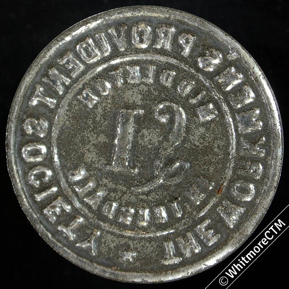 Co-Op Tokens | UK | Whitmore coins Tokens and Medals