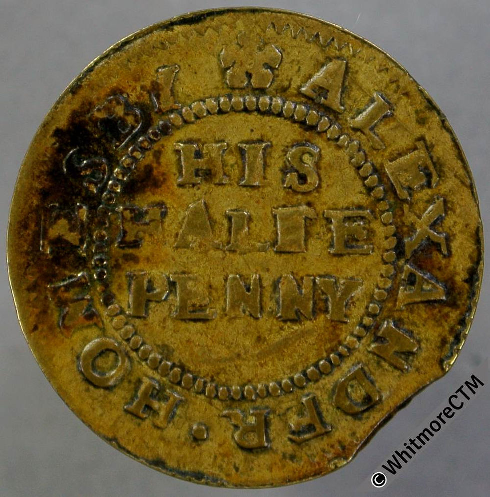 17th C British Tokens | UK | Whitmore Coins Tokens and Medals