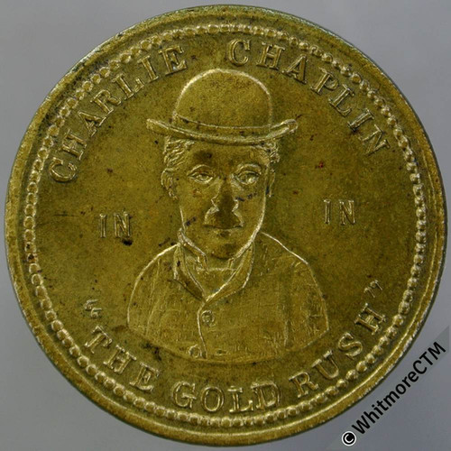 Stockport Cinema Token 26mm 1926 Charlie Chaplin in the Gold Rush ...