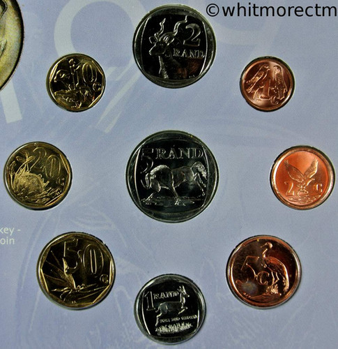 1998 South Africa mint sealed Coin set in descriptive folder | whitmore