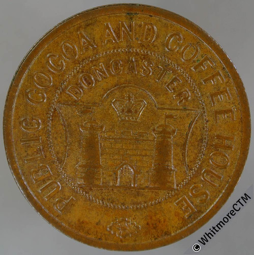 Refreshment Token Doncaster 31mm 1 Penny Public Cocoa and Coffee House ...