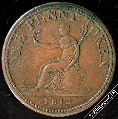 Canada 1813 Wellington Penny Token 220 (984) | whitmore