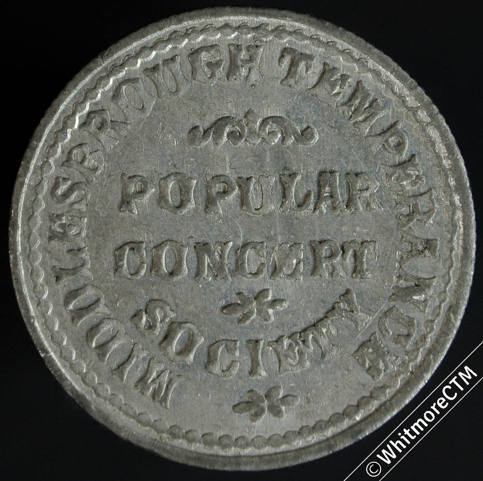 Inn / Pub refreshment tokens | UK | Whitmore Coins Tokens and Medals