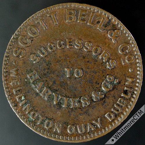 Unofficial Farthing Dublin 6220 Scott Bell & Co.Wellington Quay - Round ...