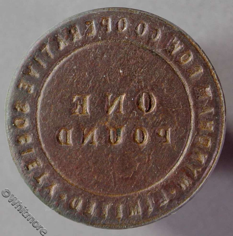 Co-Op Tokens | UK | Whitmore coins Tokens and Medals 4/5