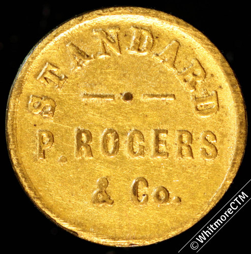 Apothecaries Weight P Rogers Two Scruples Эij Brass 2.66g, Biggs 1224 ...