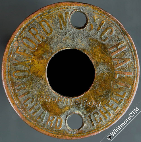 Middlesborough Inn Token 32mm Oxford Music Hall Prop Richard Weighell ...