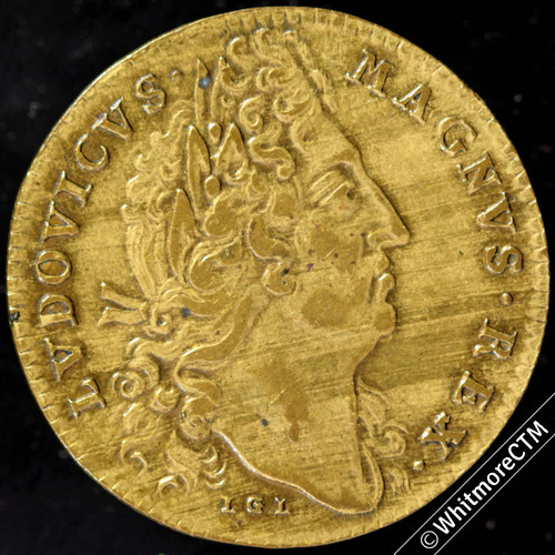 late 17th Century Jetton Nuremberg French Style Lazarus Gottlieb ...