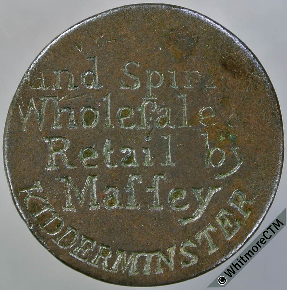 Countermarked coin tokens | UK | Whitmore Coins Tokens and Medals