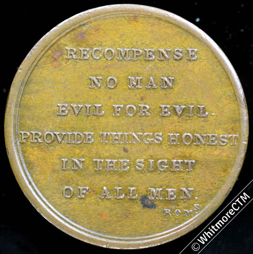 Testamental Truths Token 28mm "Recompense no man ."/ "Everyone that ...